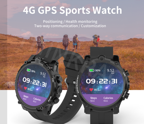 GPS Sports Smart Watch Health Monitoring & Personnel Positioning System ...