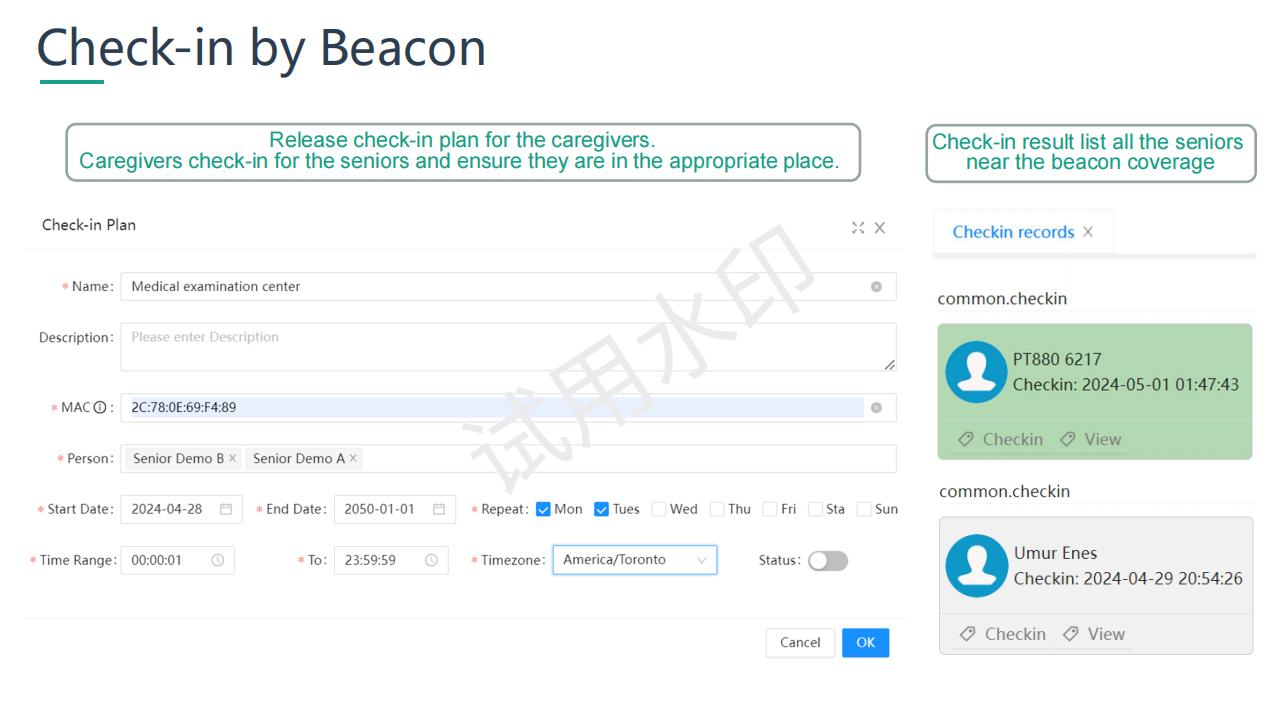 Thinkrace Proposal Of Senior Safety Management System, Remote Tracking ...